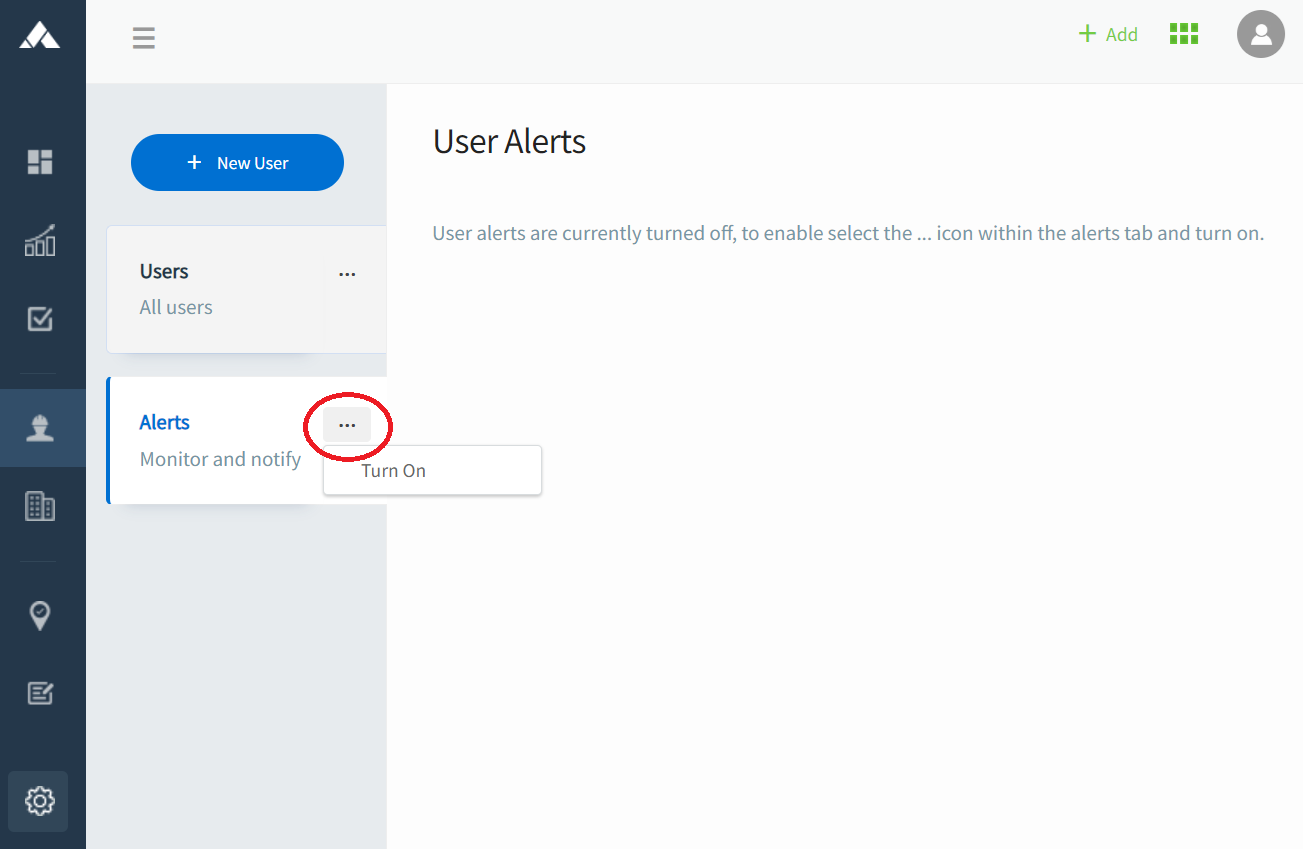 User Alerts – Altora