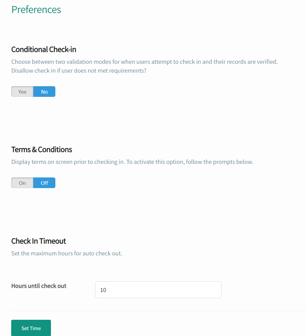 Getting started with Check In – Altora